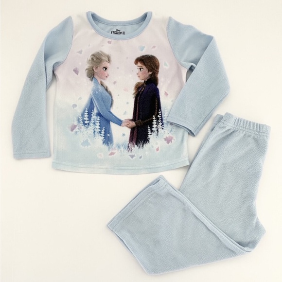 Pajamas | Frozen Blue Fleece Pajamas Set 3t | Poshmark